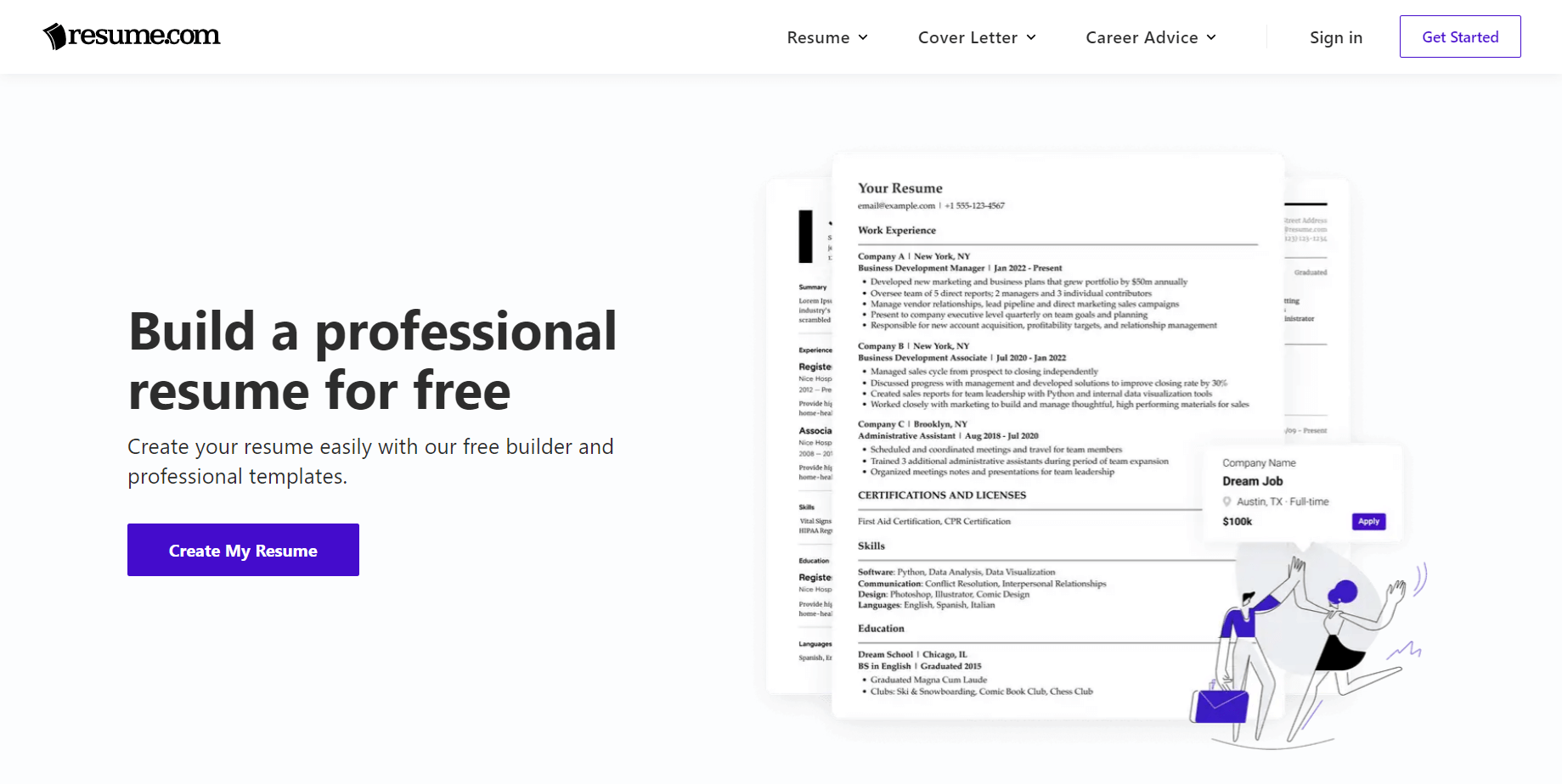 Top 10 Resume Creation Websites You Need To Try
